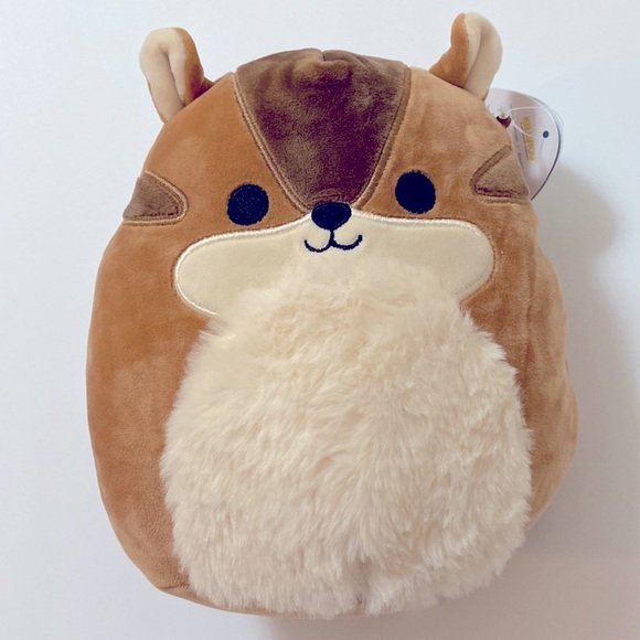 Squishmallows | Toys | Nwt Squishmallows Melzie 7 Fuzzy Belly Chipmunk ...